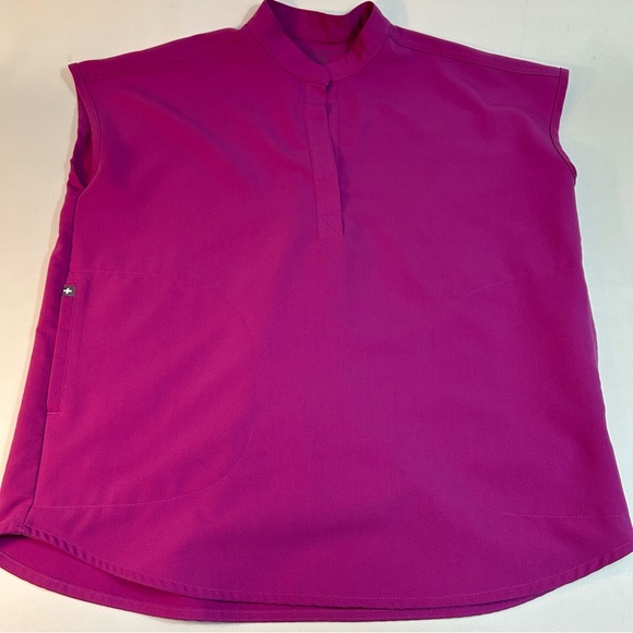 Figs | Tops | Figs Womens Magenta Technical Collection Scrub Top | Poshmark